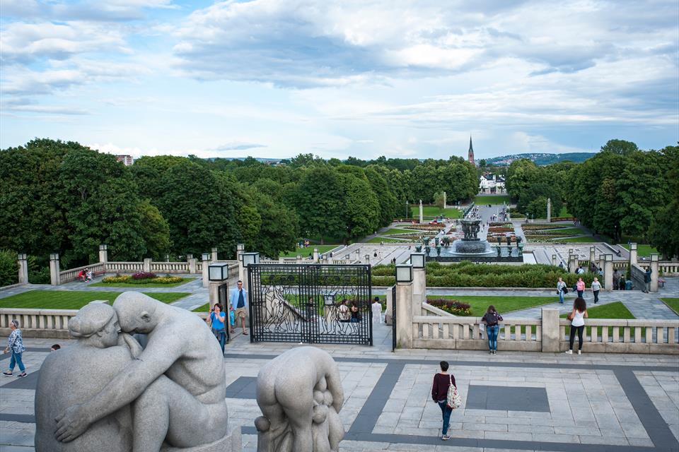 Vigeland Sculpture Garden Oslo Norway | Fasci Garden